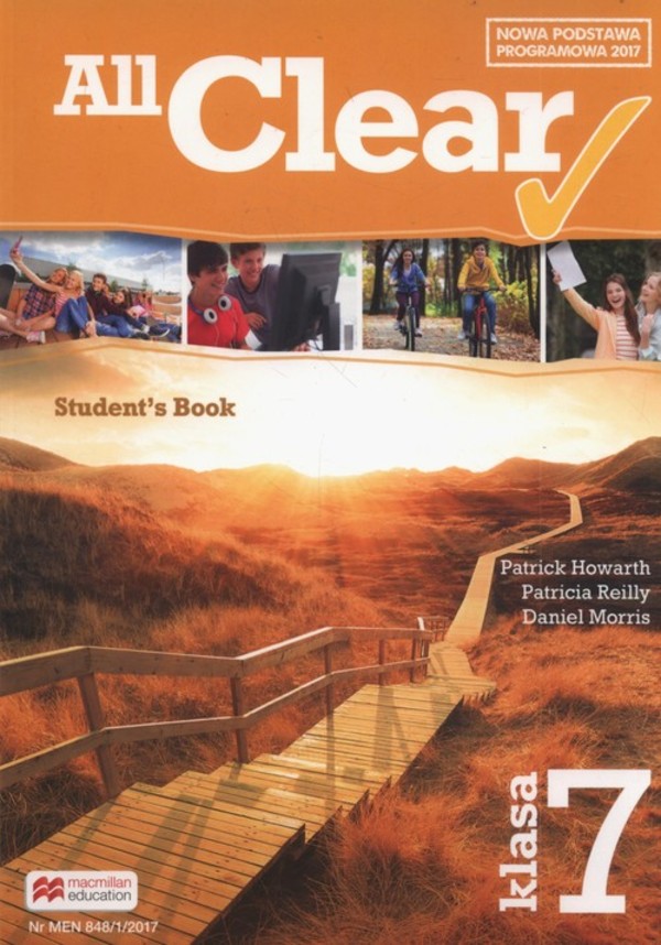 All Clear. Klasa 7. Students Book - Patricia Reilly, Patrick Howarth ...