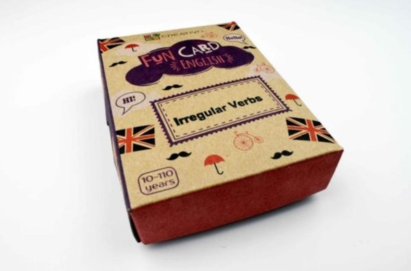 Fun Card English Irregular Verbs - gra planszowa Creativo | Sklep ...