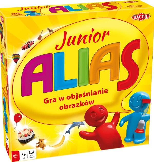 Gra Alias Junior - gra planszowa TACTIC | Sklep Gandalf.com.pl