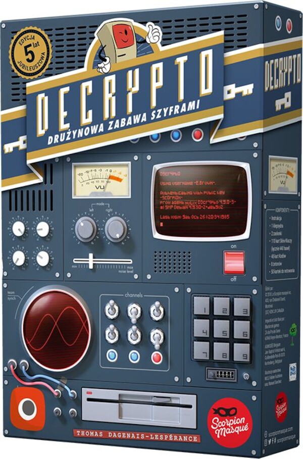 Gra Decrypto edycja jubileuszowa Portal Games | Sklep Gandalf.com.pl
