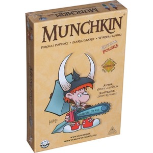 Gra Munchkin - gra planszowa Black Monk | Sklep Gandalf.com.pl