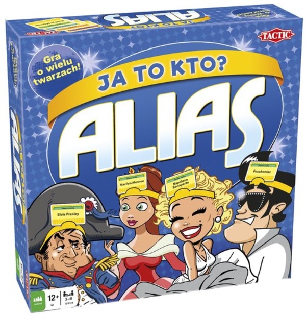 Gra Alias: Ja to kto? TACTIC | Sklep Gandalf.com.pl