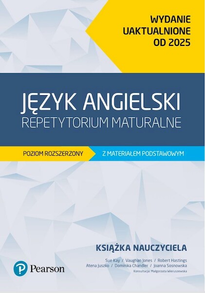 Język angielski. Repetytorium maturalne. Książka nauczyciela Poziom rozszerzony z materiałem ...