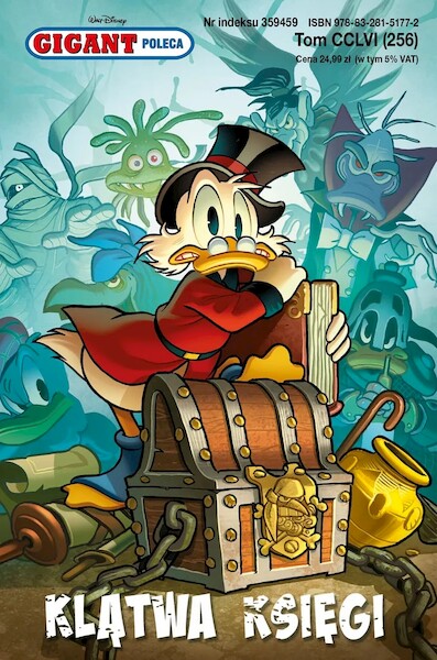 Klątwa księgi. Gigant Poleca. Tom 7/2024 - Książka | Gandalf.com.pl