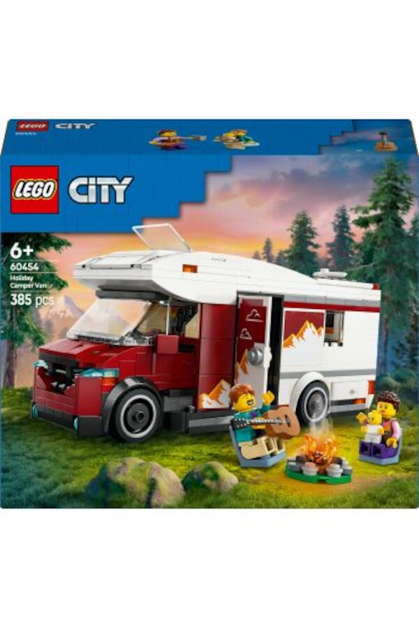 LEGO City Wakacyjny kamper pełen przygód 60454 | Sklep Gandalf.com.pl