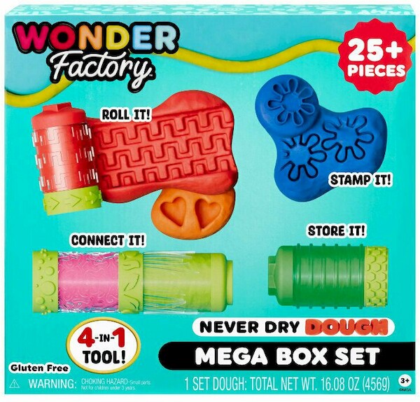 Wonder Factory Never Dry Dough Mega Box Set | Sklep Gandalf.com.pl
