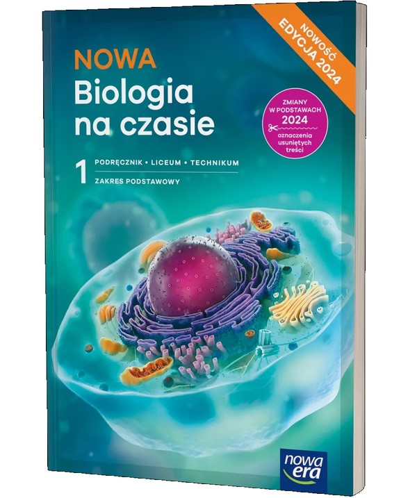 NOWA Biologia na czasie 1. Podręcznik. Zakres podstawowy EDYCJA 2024. NOWOŚĆ - Jolanta Holeczek ...