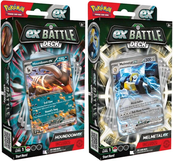 Gra Pokemon TCG: Ex Battle Deck - Melmetal ex/ Houndoom ex Pokemon Company International | Sklep ...