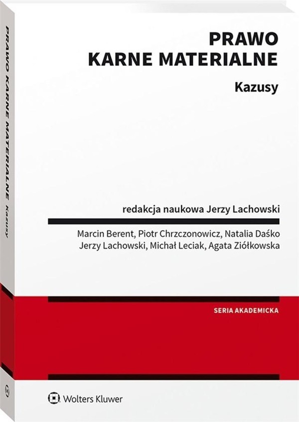 Prawo karne materialne Kazusy - Książka | Gandalf.com.pl Prawo karne materialne Kazusy - Książka | Gandalf.com.pl