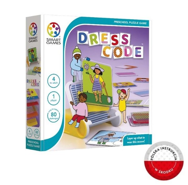 Gra Smart Games Dress Code (wersja angielska) - gra planszowa IUVI ...