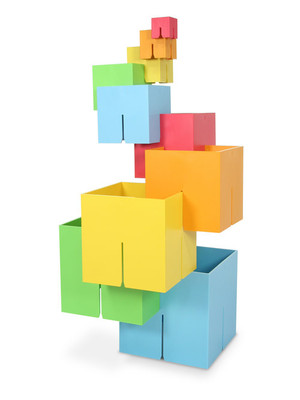 Sześciany Dado Cubes 10 elementów Fat Brain Toy | Sklep Gandalf.com.pl